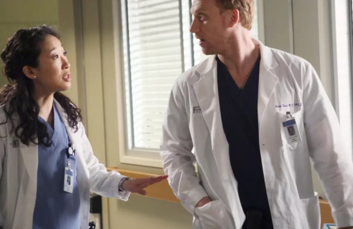 Sandra oh Kevin mckidd getty