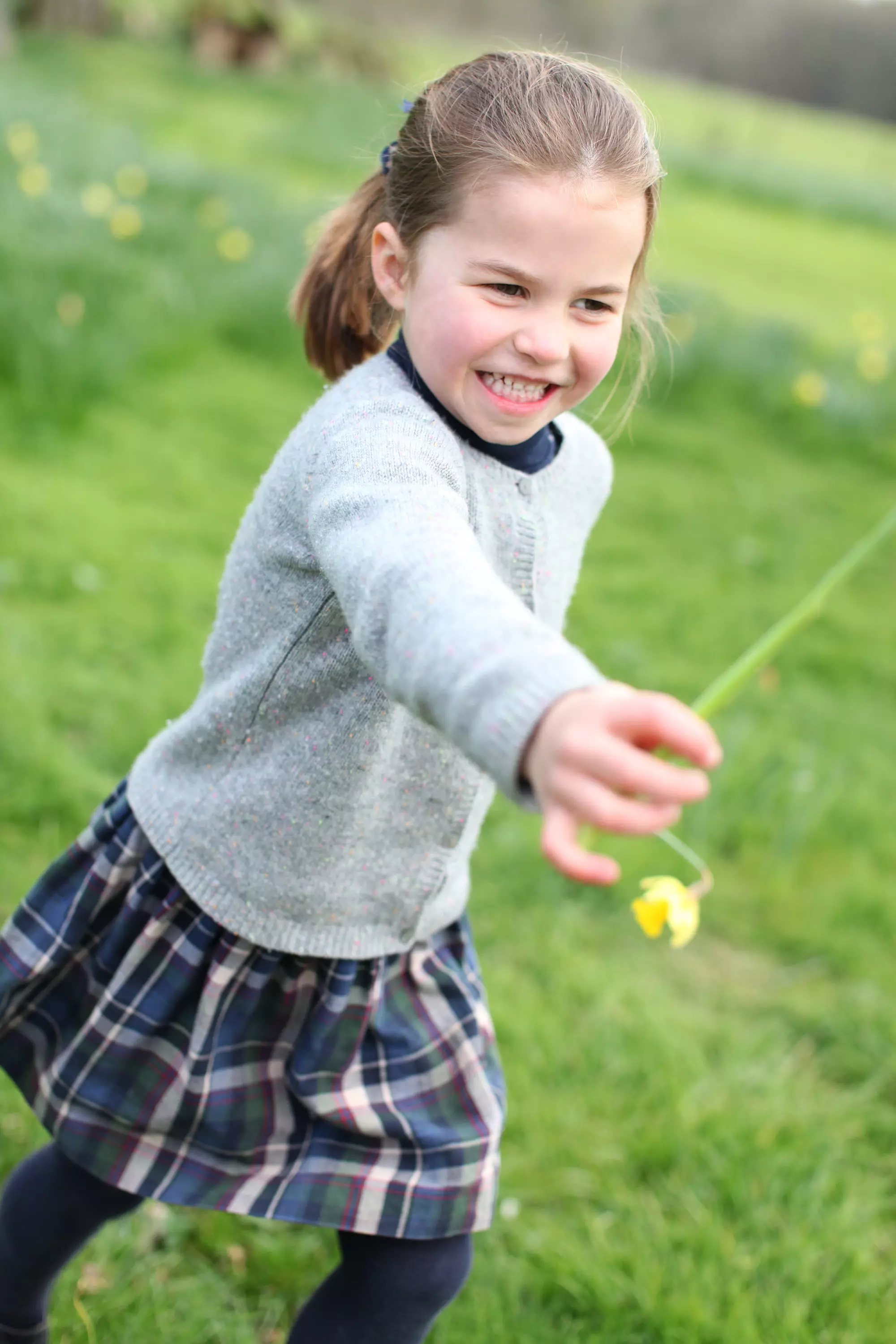 Fotos de la princesa Charlotte tomadas por su madre Kate Middleton