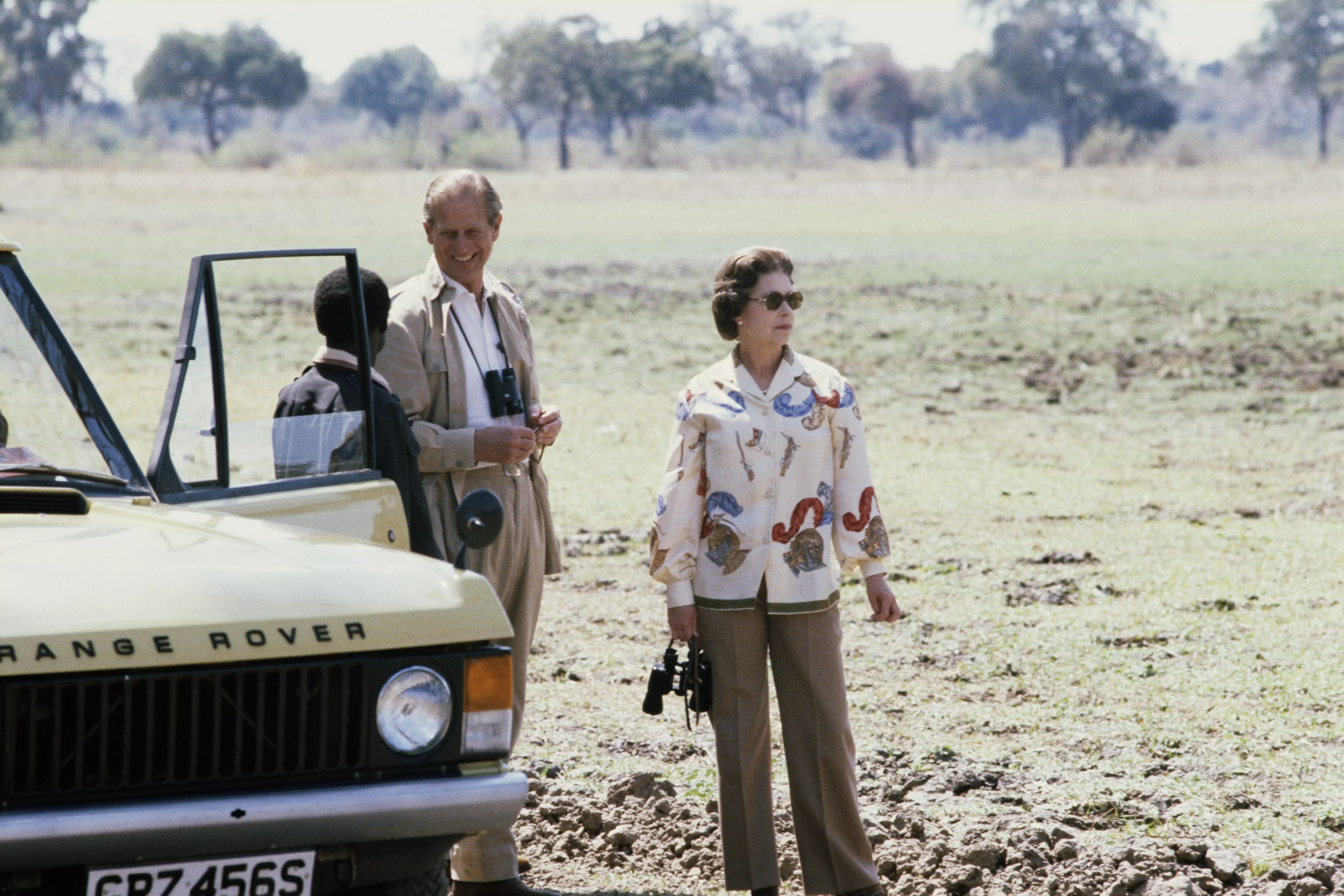 rainha-elizabeth-zâmbia-1979