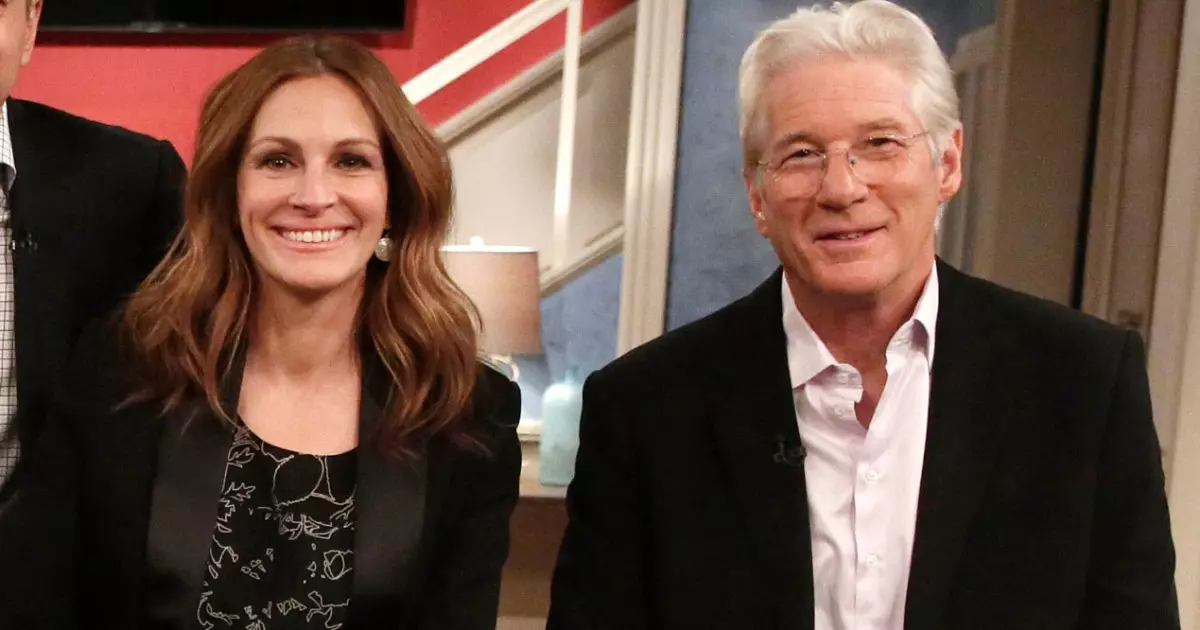 Taobh istigh de Cairdeas Hollywood Julia Roberts agus Richard Gere (Eisiach)