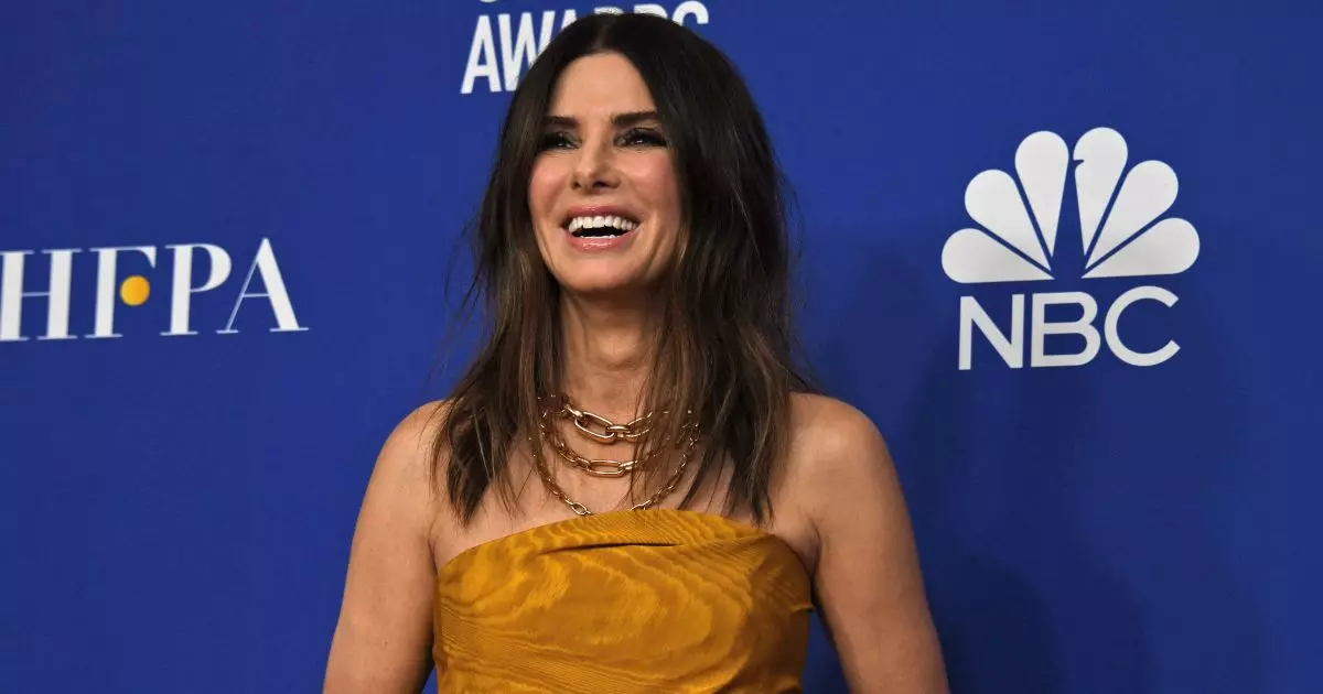 Sandra Bullock 'nwere obi ụtọ' ịla n'ụlọ mgbe 2020 Golden Globes gasịrị