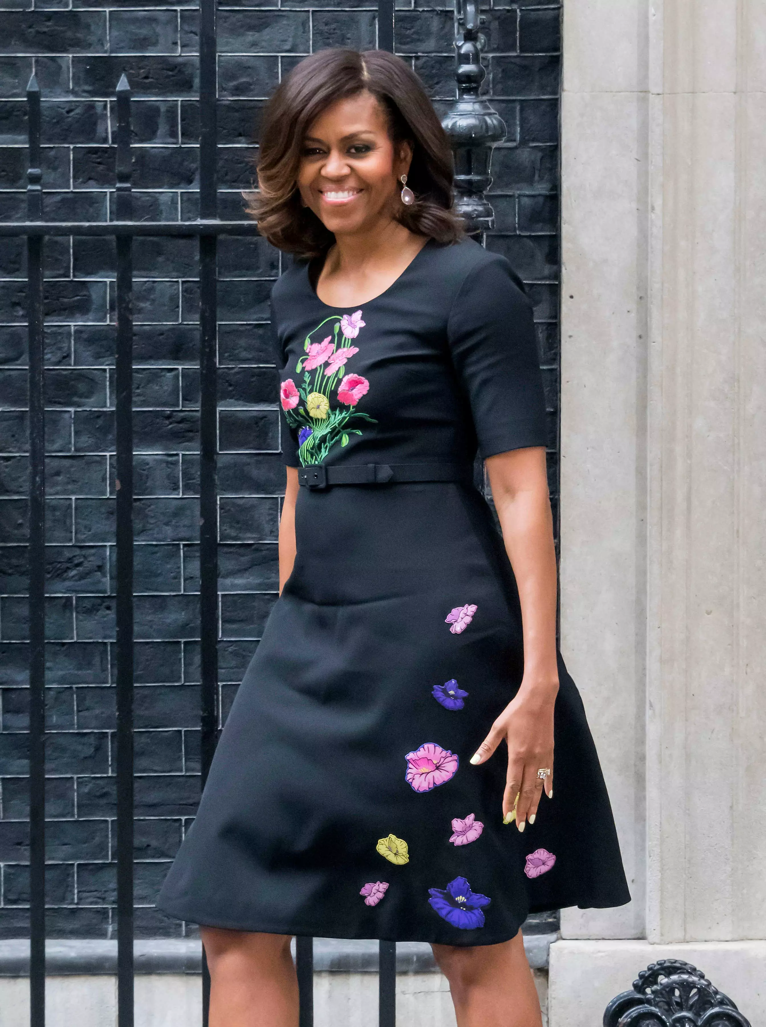 Michelle Obama anapita ku London, Britain - 16 Jun 2015