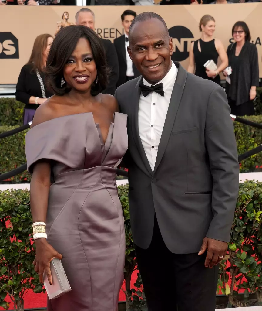 Viola Davis og eiginmaður hennar