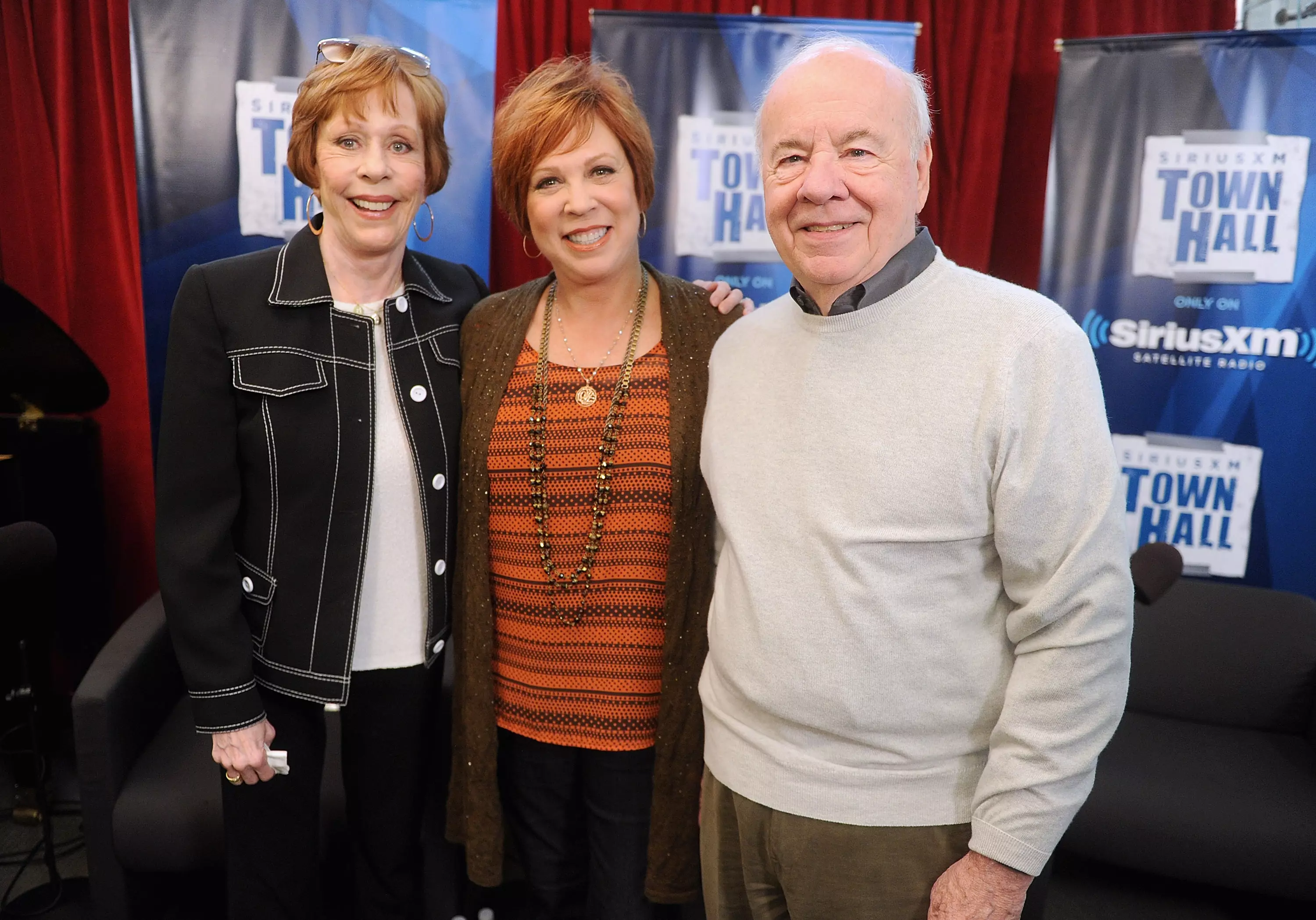 Rathaus von SiriusXM mit Carol Burnett