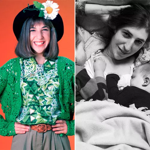 mayim-bialik-بچے