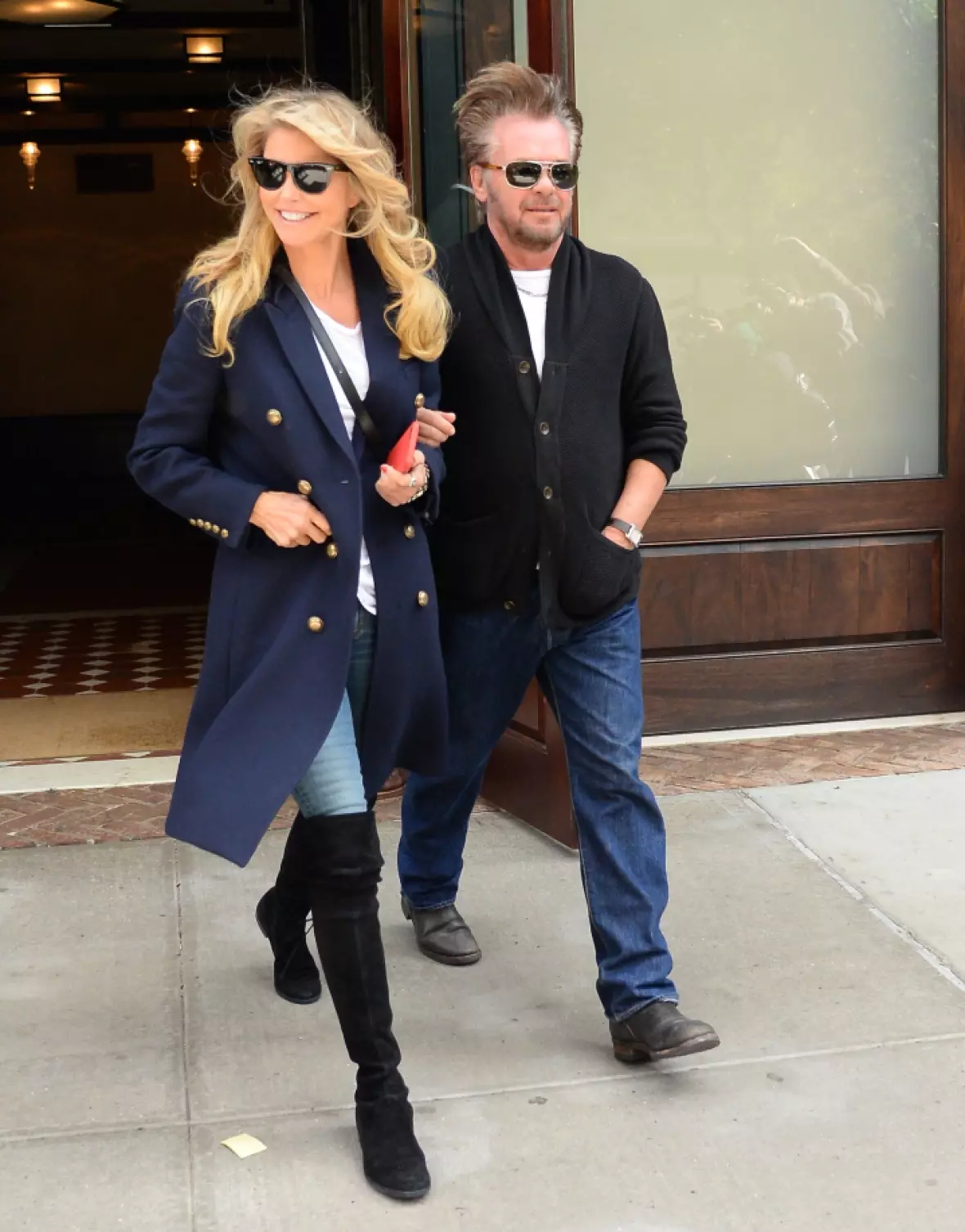 christie brinkley john mellencamp immagini getty