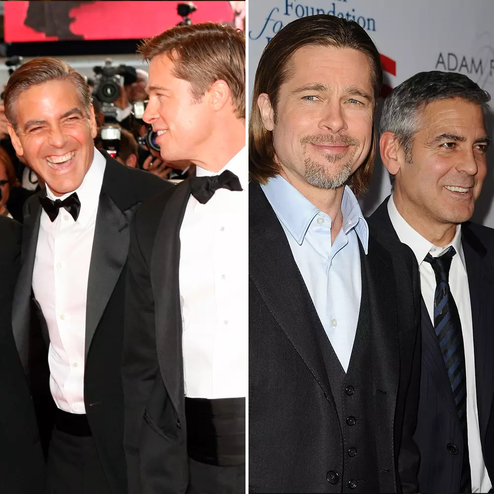 George-Clooney-Brad Pitt