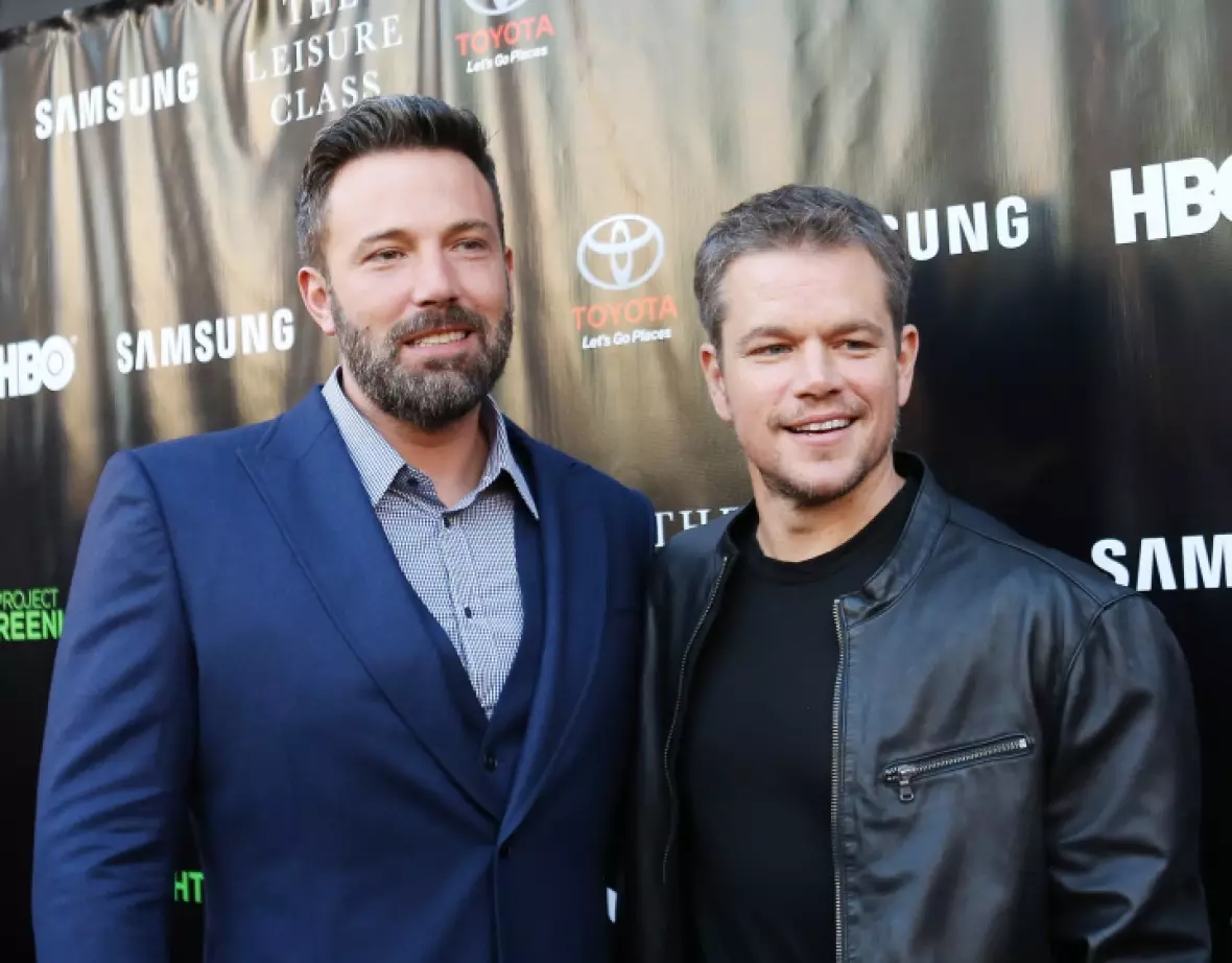 Matt Damon e Ben Affleck (crédito da foto: getty images)