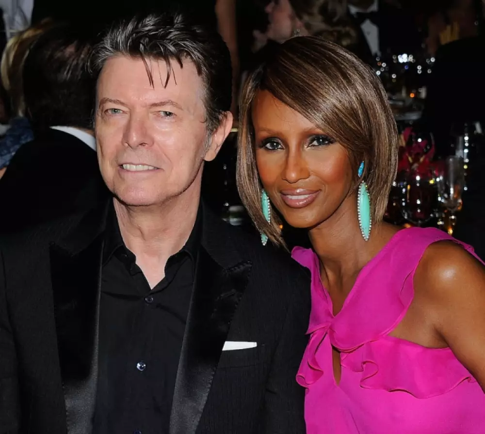 David Bowie iman getty suratlary