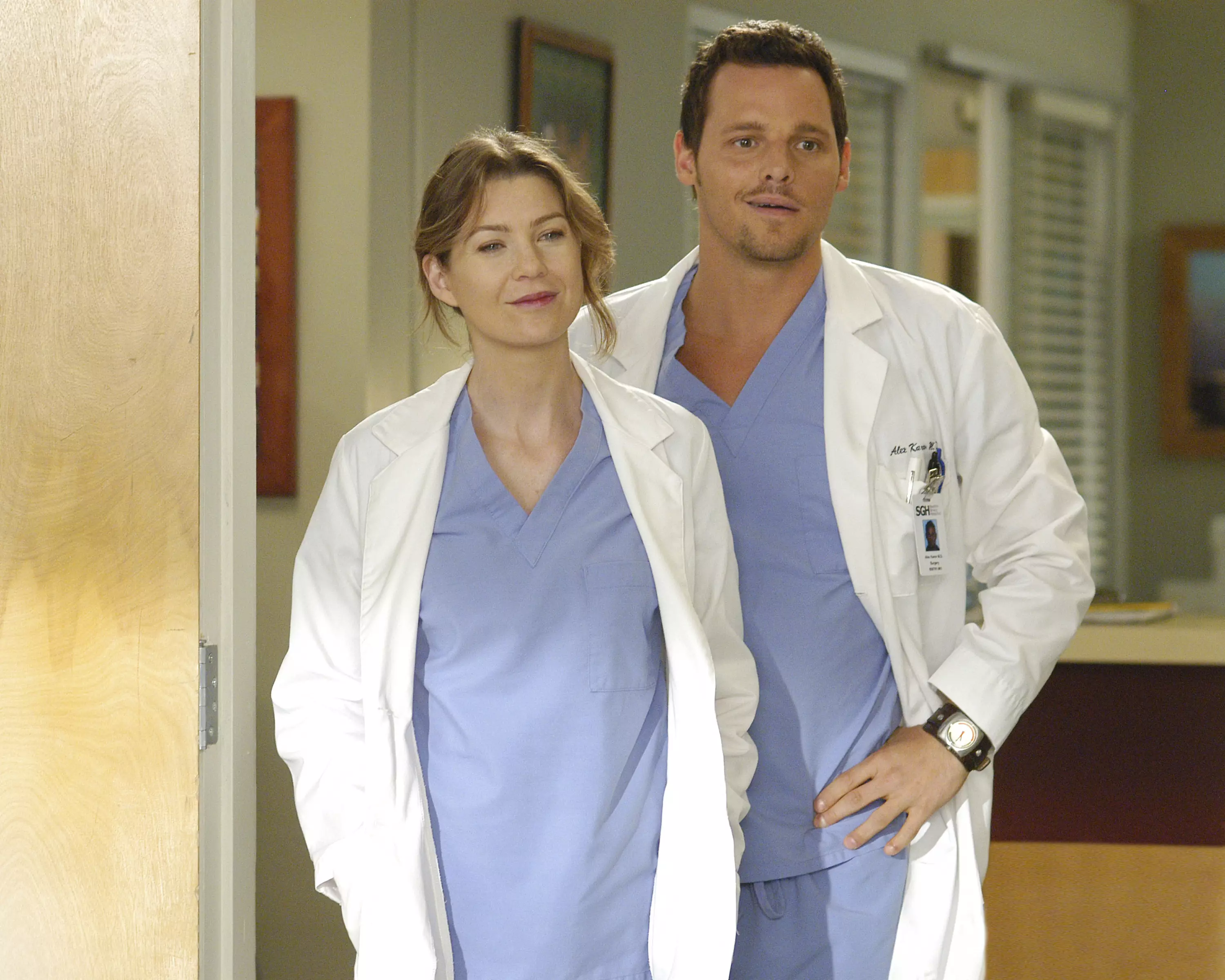 ellen pompeo justin chambers getty images