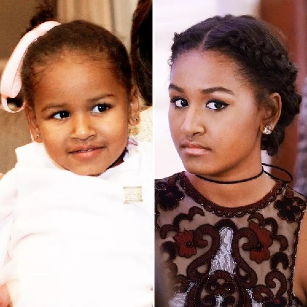 éclaboussure sasha obama