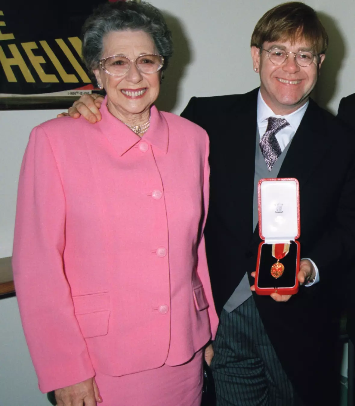 elton john mom getty images