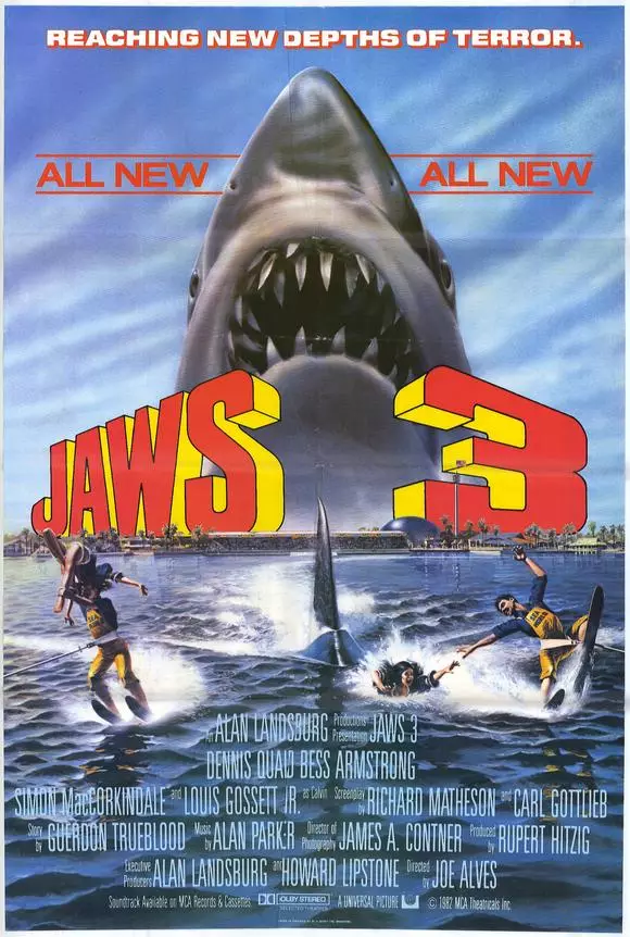 jaws-3-d-পোস্টার