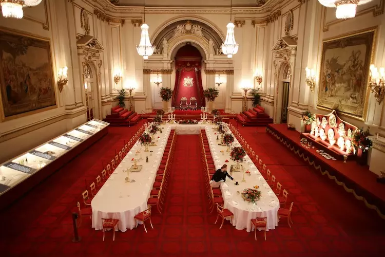 Buckingham Palace Ballroom Getty