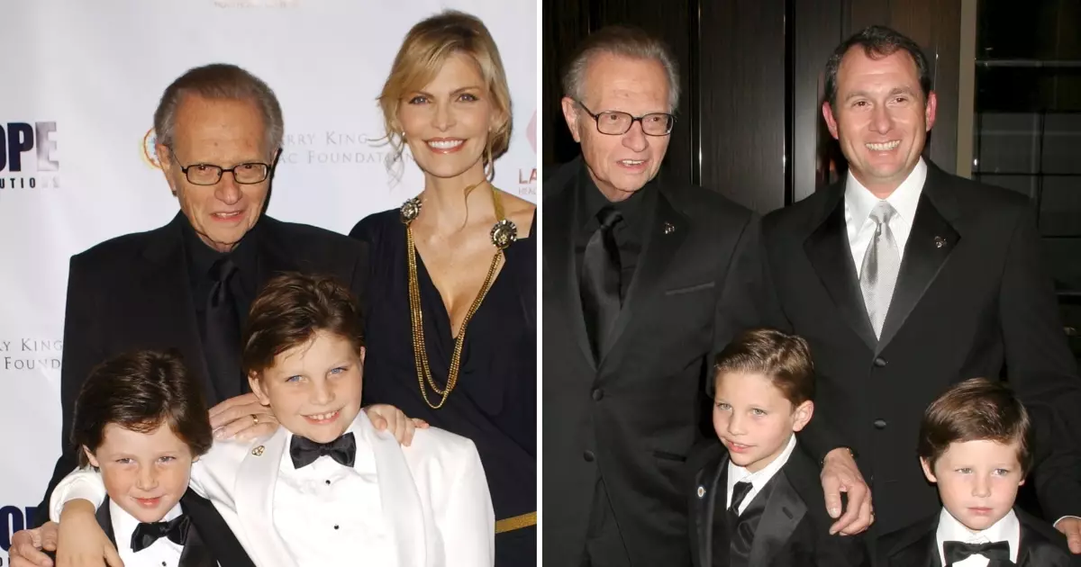 Larry King e os seus fillos: mira as fotos familiares máis lindas da estrela de televisión