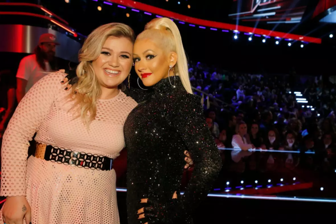 kelly clarkson 'the voice' getty billeder