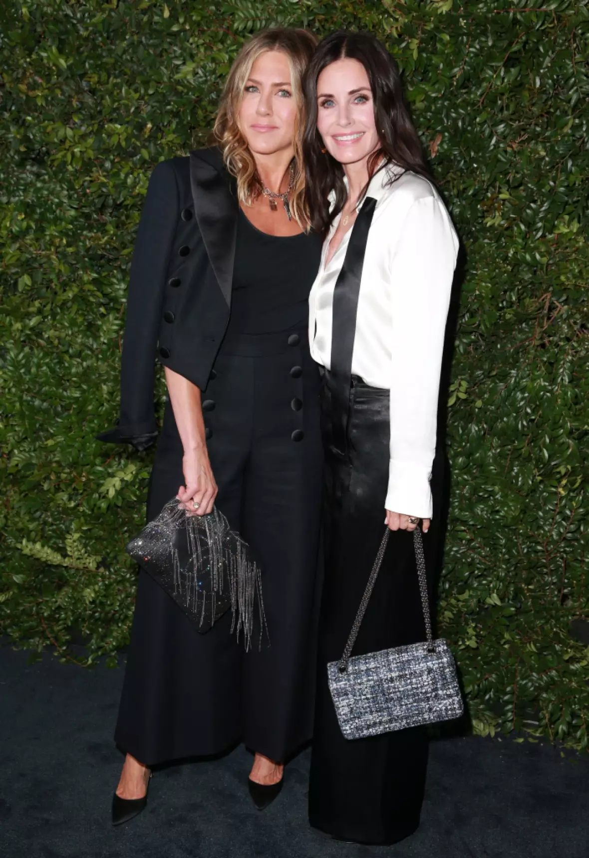 immagini di jennifer aniston e courteney cox getty