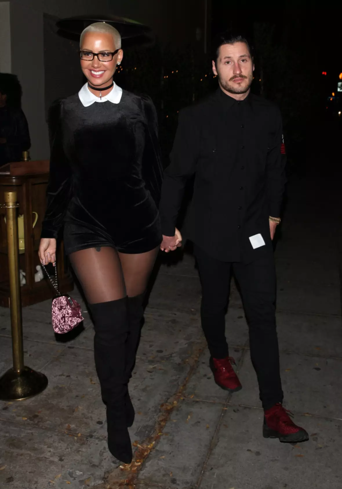 amber rose val chmerkovskiy splash