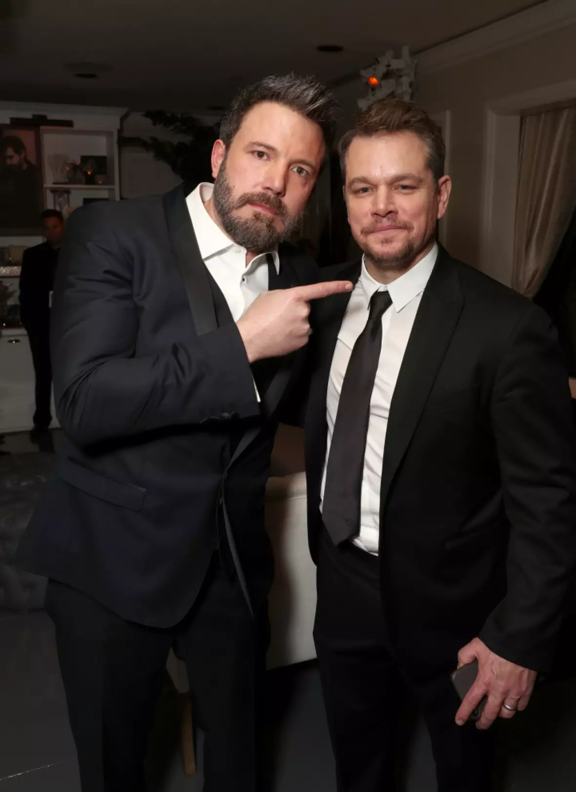 Ben Affleck Matt Damon Getty bildoj