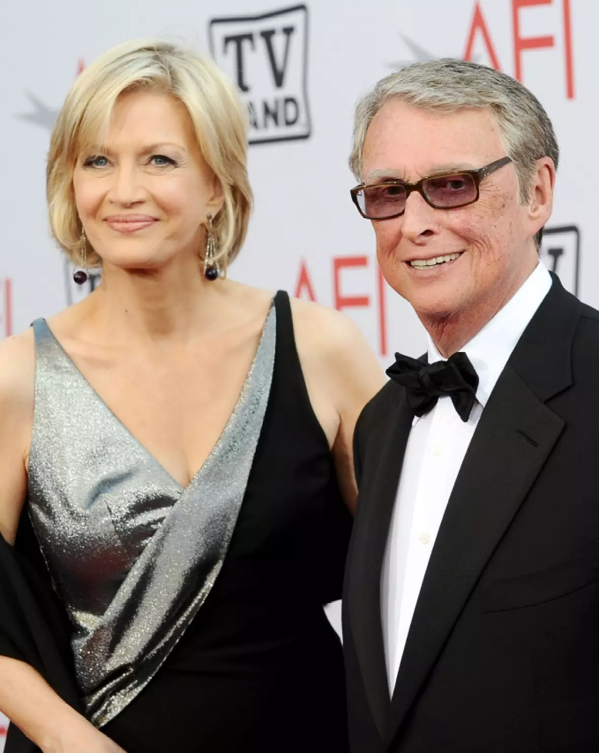 Mike Nichols i Diane Sawyer