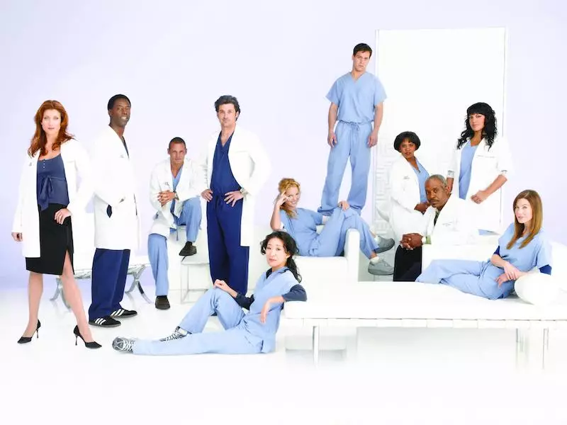 'Grey's Anatomy' vaitau 3 Cast