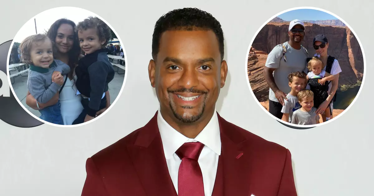 Alfonso Ribeiro's Diam duab ntawm Nws Cov Me Nyuam: Cutest Family Pictures