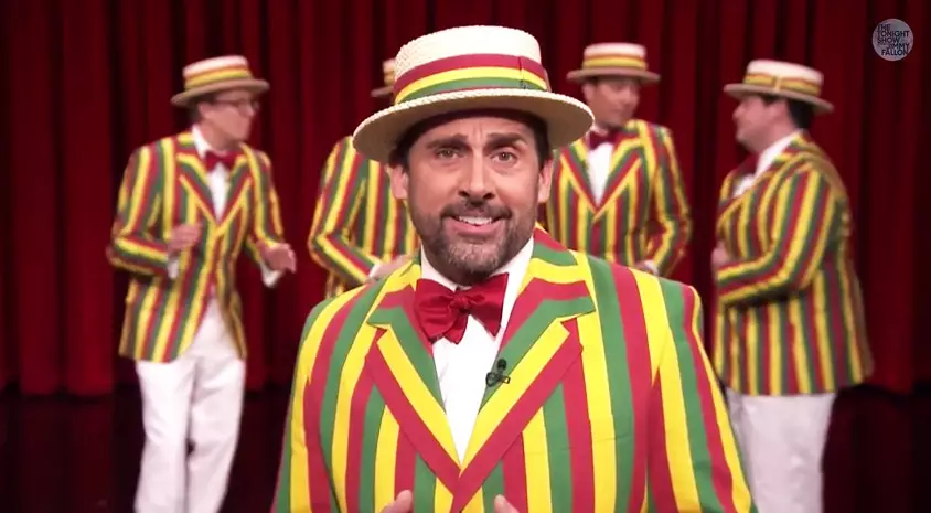 Kijk hoe Steve Carell en Jimmy Fallon een Marvin Gaye-nummer zingen in 'The Tonight Show'! - Wekelijks dichterbij