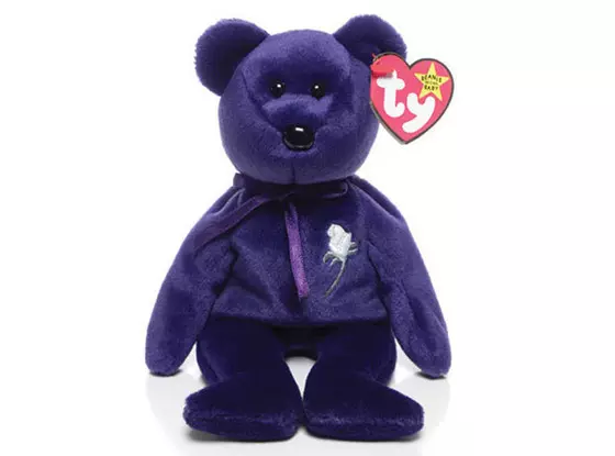 Princess Diana Beanie Baby r/r