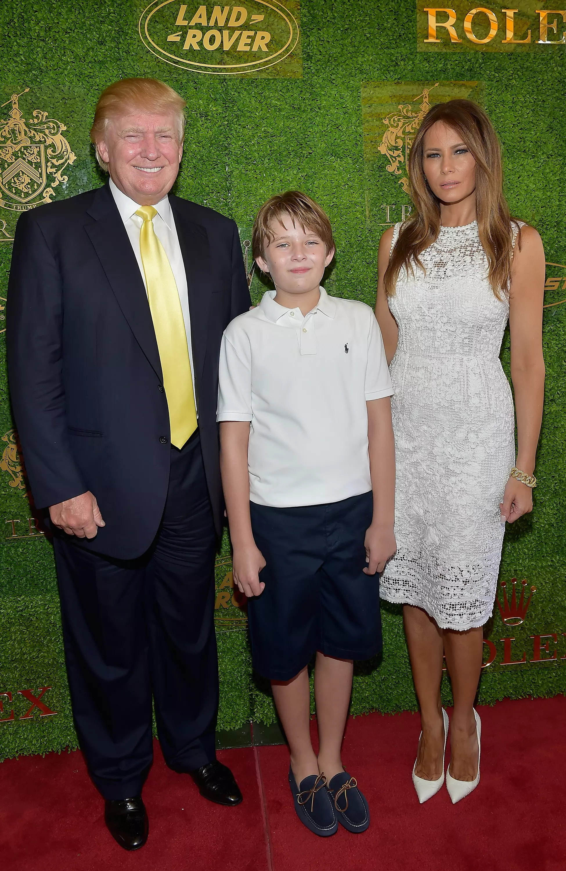 melania trump barron trump imagens getty