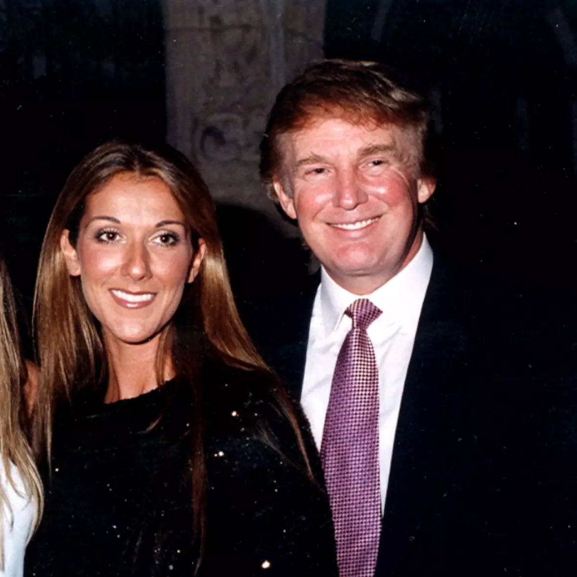 celine dion donald trump getty images