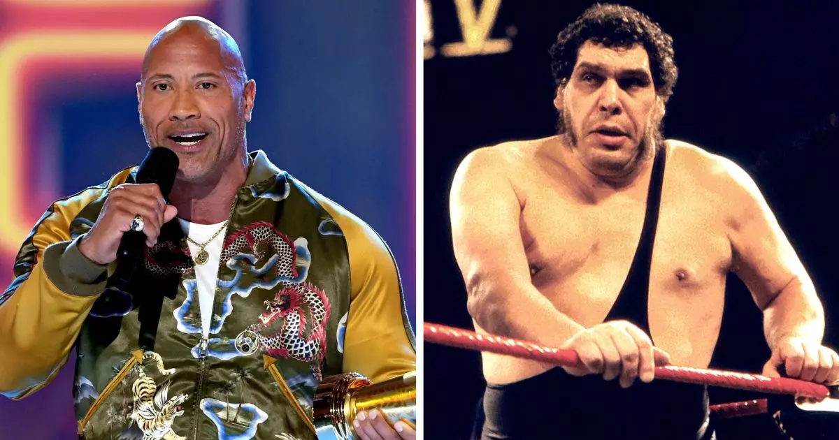 Dwayne Johnson comparte un recuerdo del abuelo y Andre the Giant