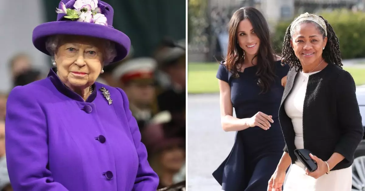 Dronning Elizabeth og Meghan Markles mor Doria har et "særligt bånd"