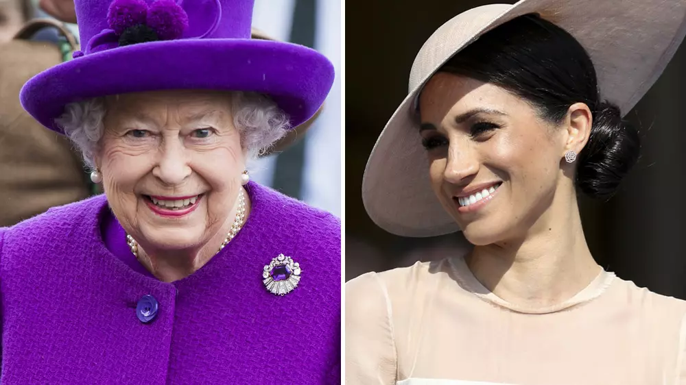 Meghan Markle giver dronning Elizabeth en rundvisning i Frogmore Cottage