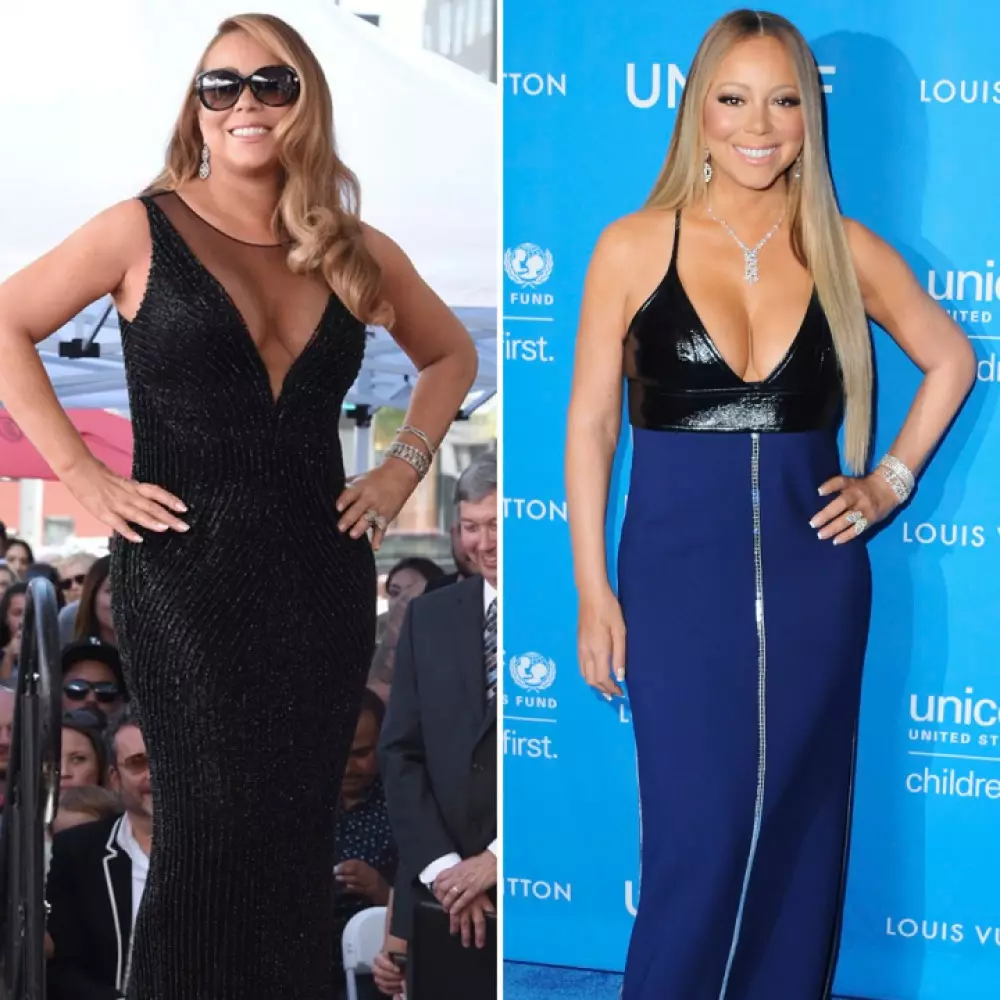 Mariah carey ကိုယ်အလေးချိန်ကျခြင်း။