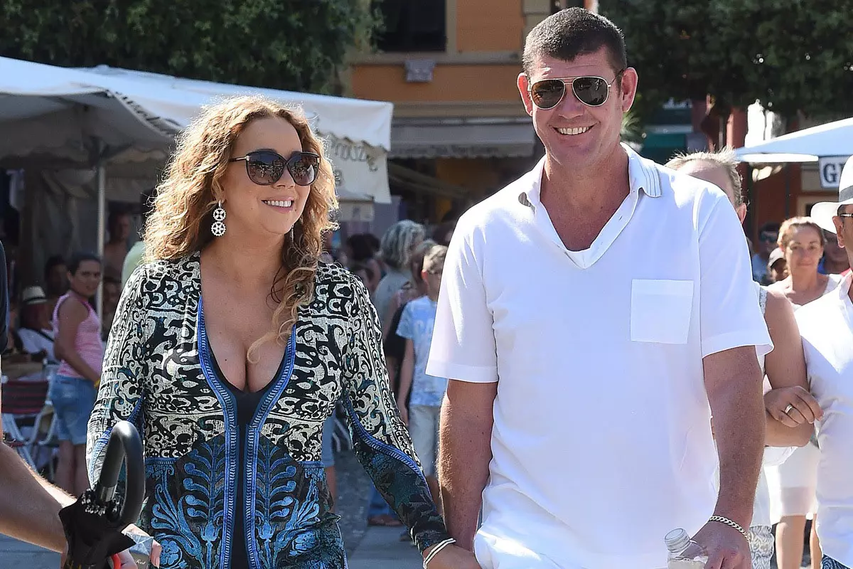 mariah carey ma james packer - getty