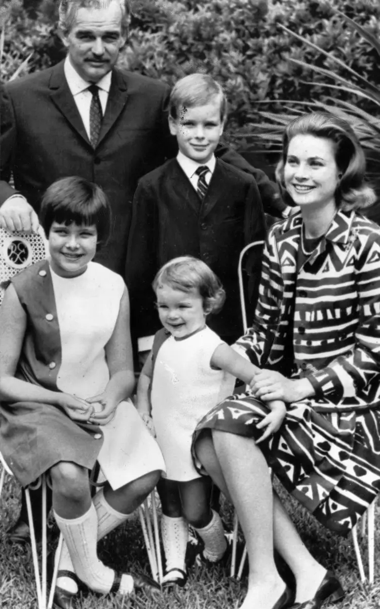 getty billeder af grace kelly family