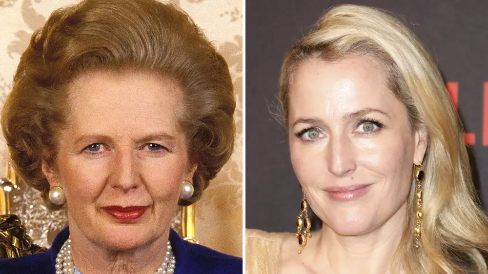 Gillian Anderson prisijungia prie „The Crown“ ir vaidina Margaret Thatcher