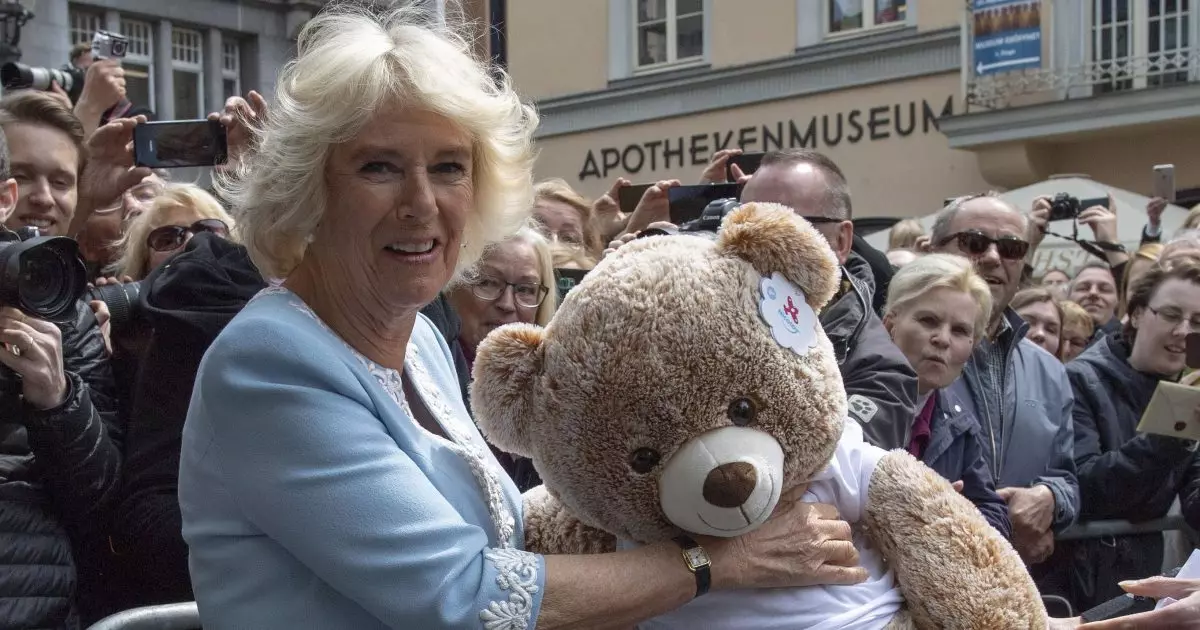 Baby Sussex: Duchess of Cornwall Gifted Teddy Bear para sa Apo