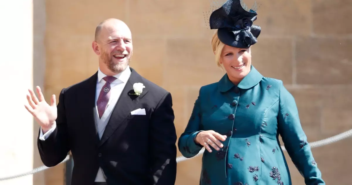 Zara Tindall ja aviomies Mike Tindall paljastavat toisen vauvan nimen