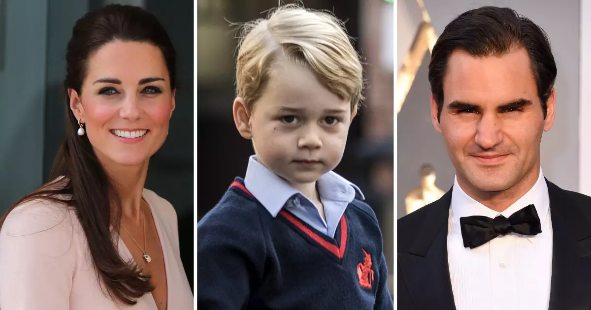 Kate Middleton kwuru na Prince George soro Roger Federer gwuruo Tenis