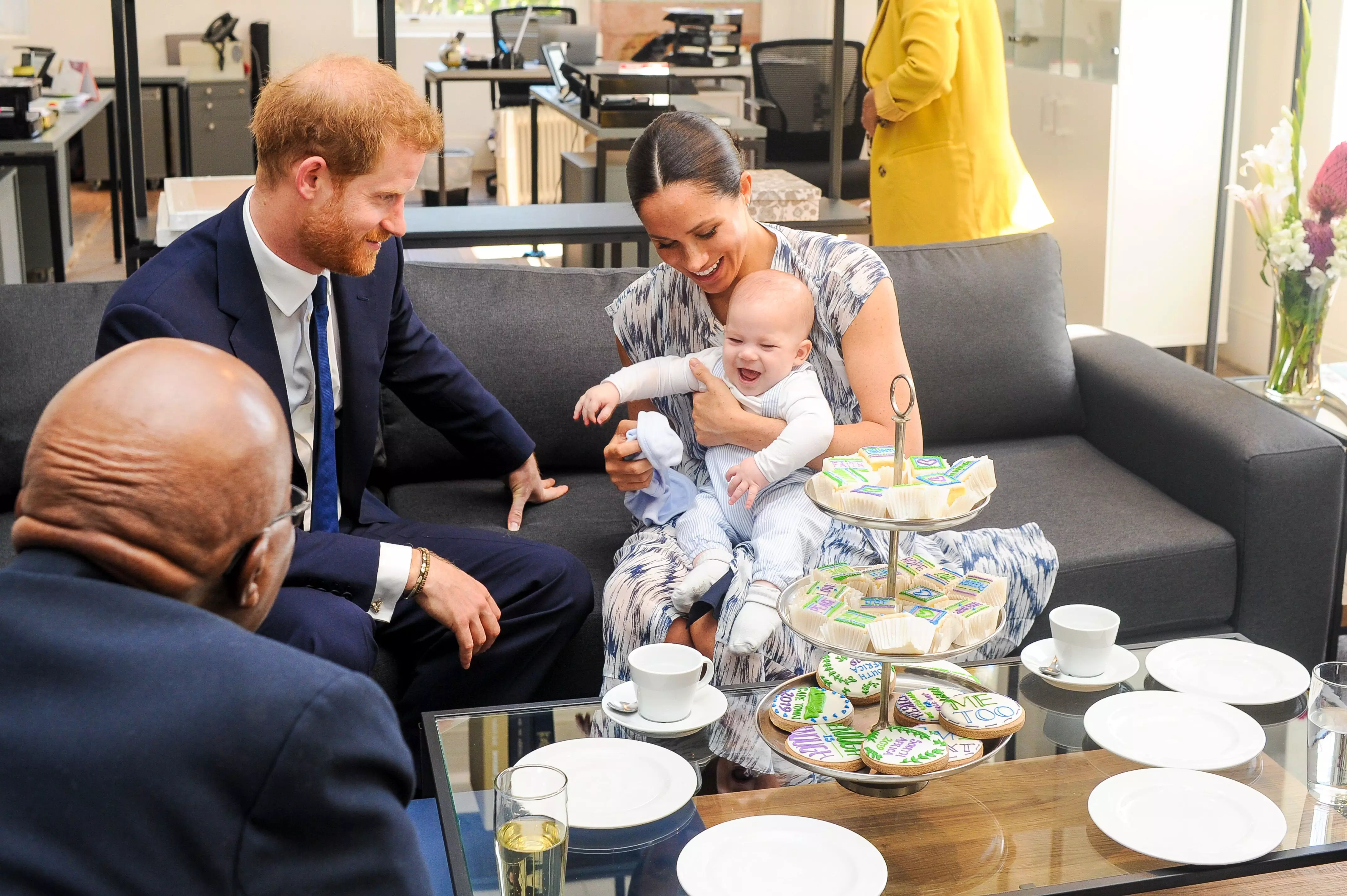 Amiir Harry iyo Meghan Duchess ee Sussex booqashadii Afrika - 25 Seb 2019