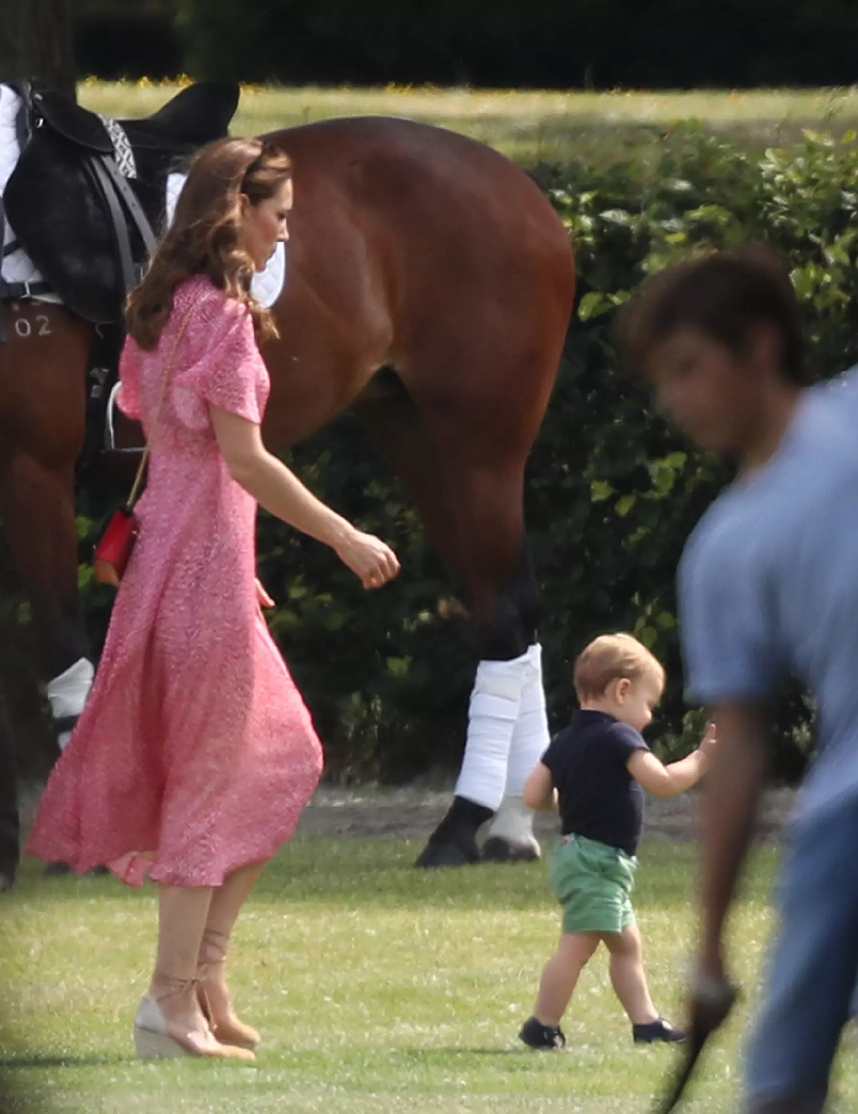 William i Harry juguen al King Power Royal Charity Polo Day