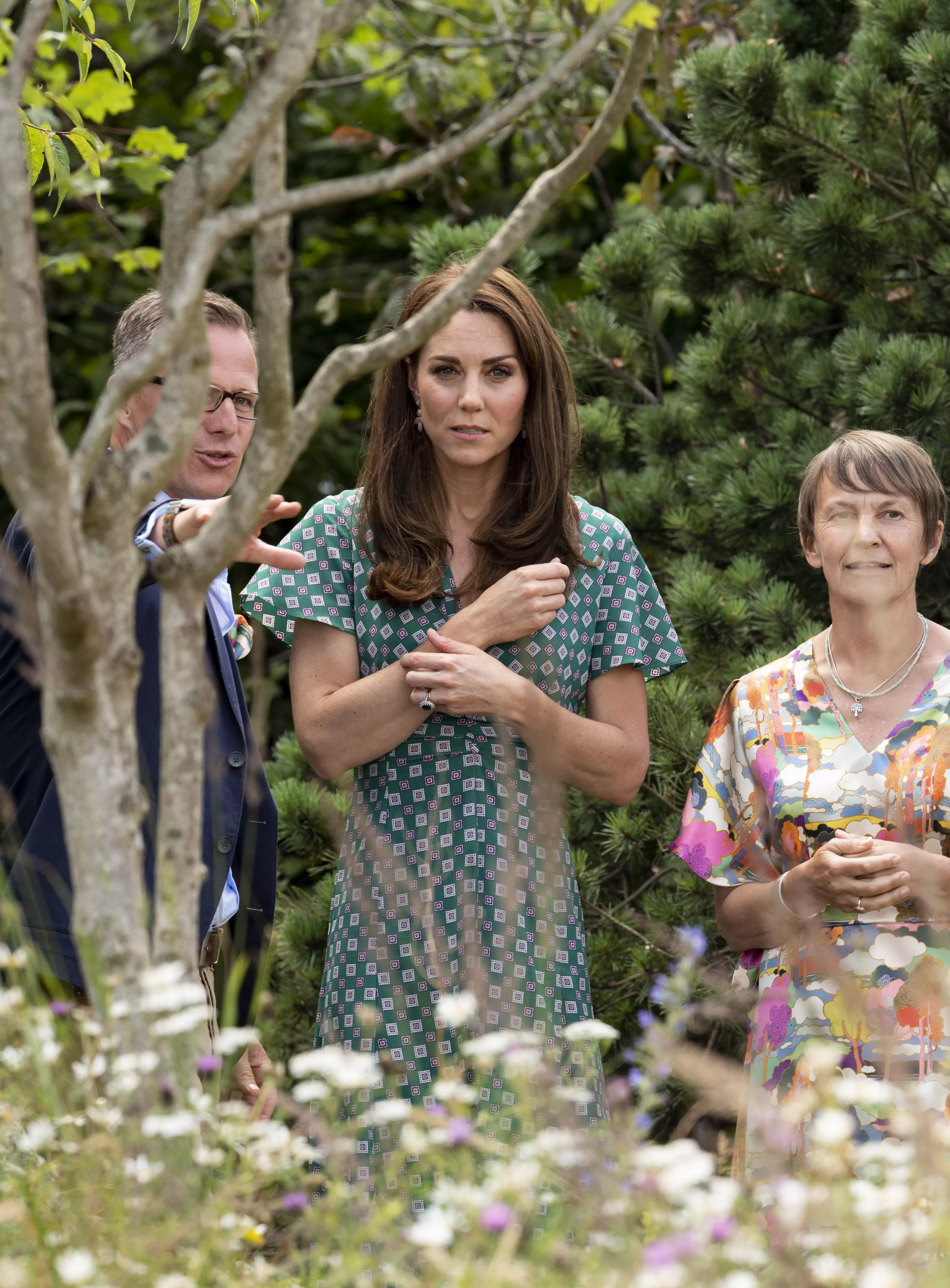 kate-middleton-rhs-royal-hampton-show dei fiori