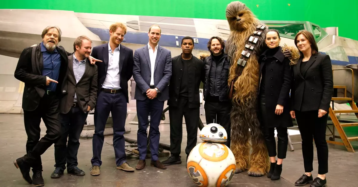 Prins William en prins Harry meitsje Cameos yn in nije Star Wars-film