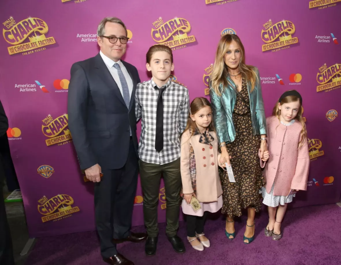 sarah jessica parker family getty