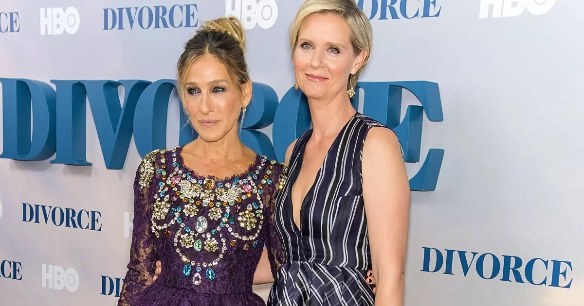 Cynthia Nixon Bisa nkaho ari kumwe na Sarah Jessica Parker muri Kim Cattrall Feud