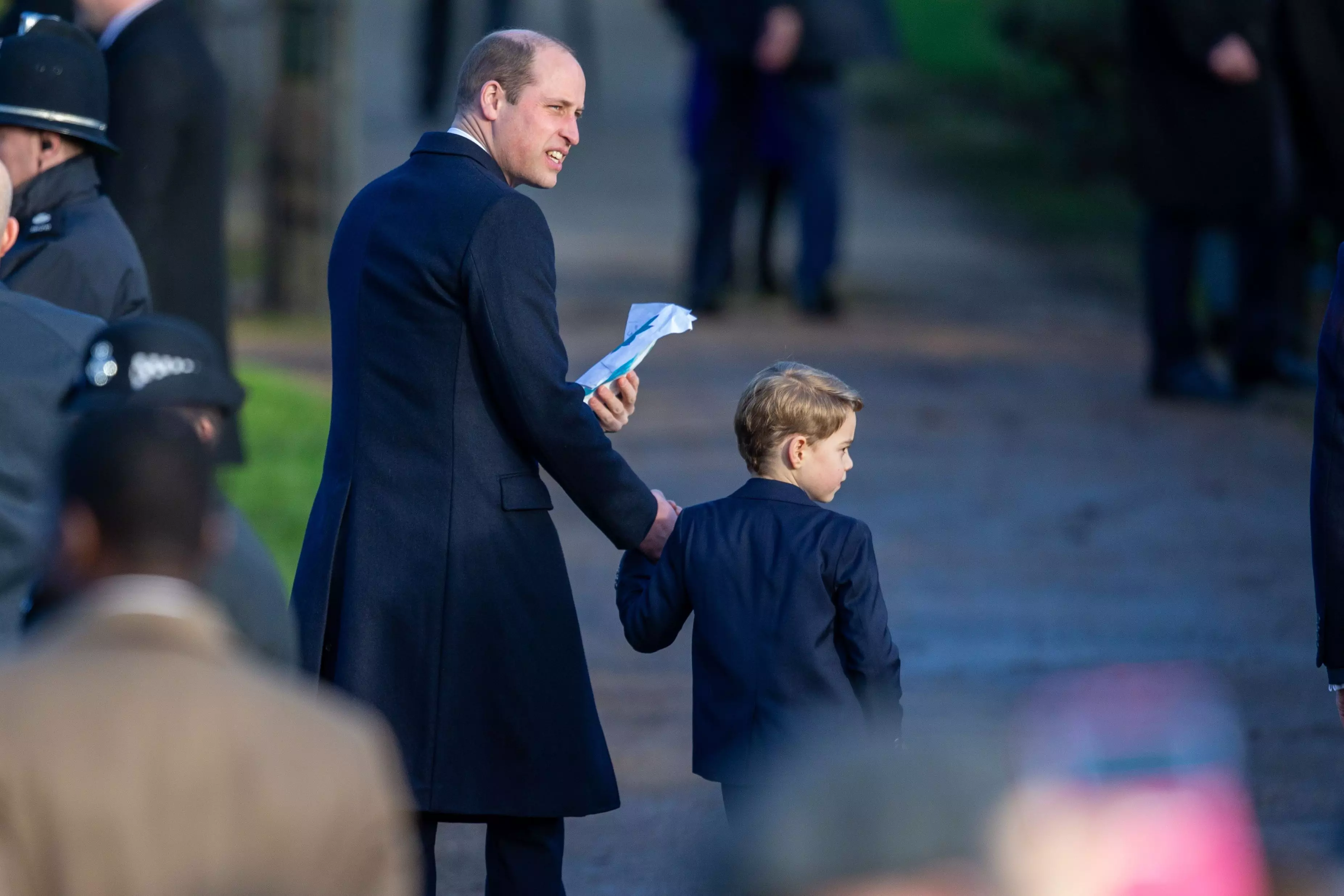 Princ William princ Georgeg