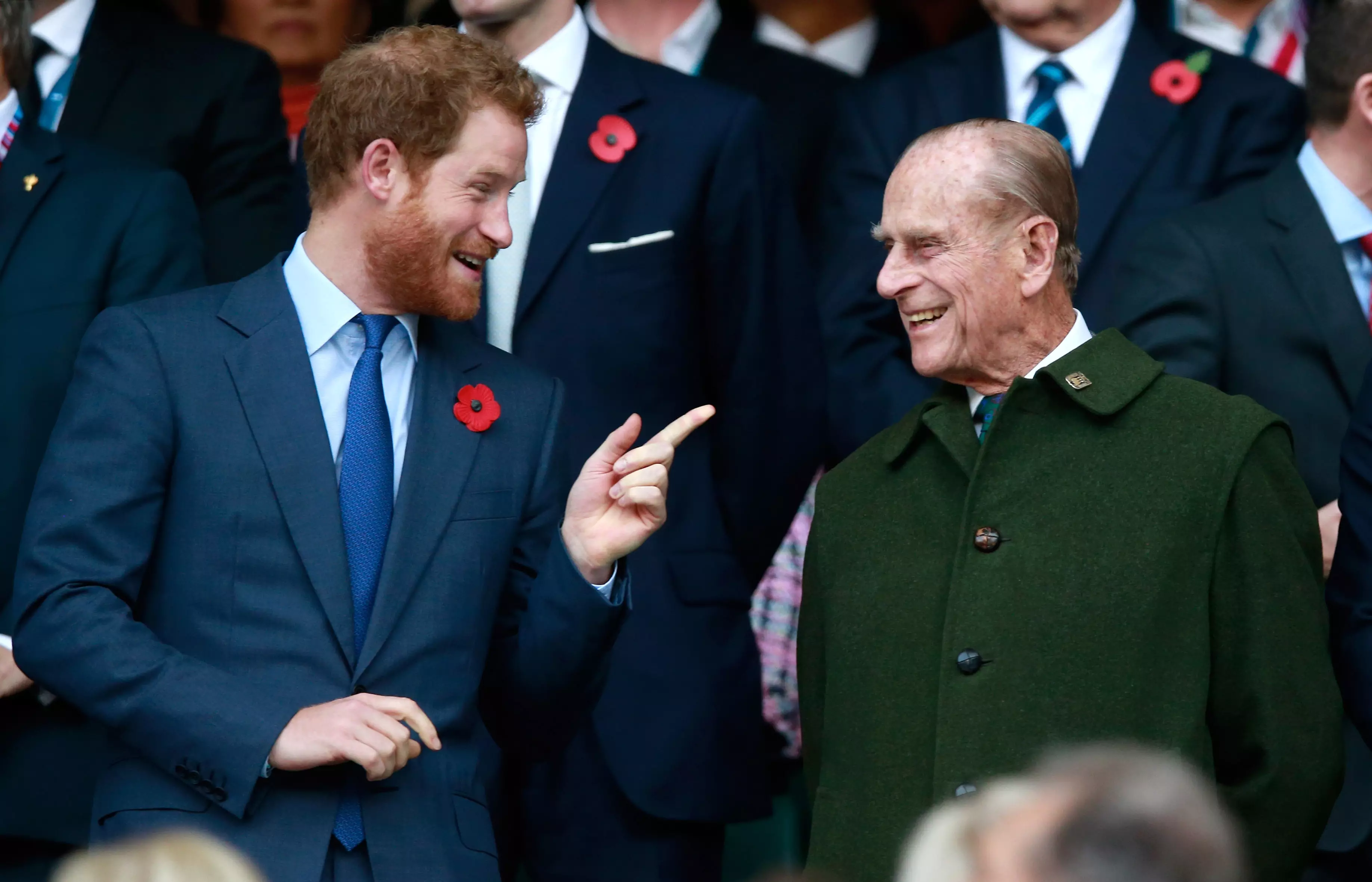 Prince Philip uye muchinda Harry getty mifananidzo