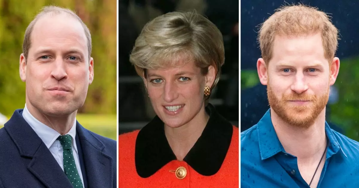 Cynlluniau'r Tywysog William a'r Tywysog Harry i Anrhydeddu Mam y Dywysoges Diana