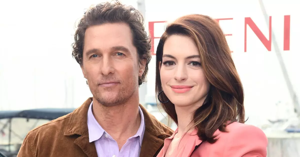 Anne Hathaway was een dag te laat op het verjaardagsfeestje van Matthew McConaughey